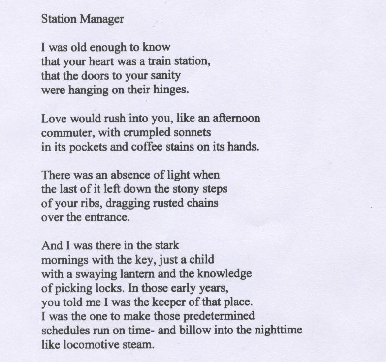 Extended Metaphor Poem Examples